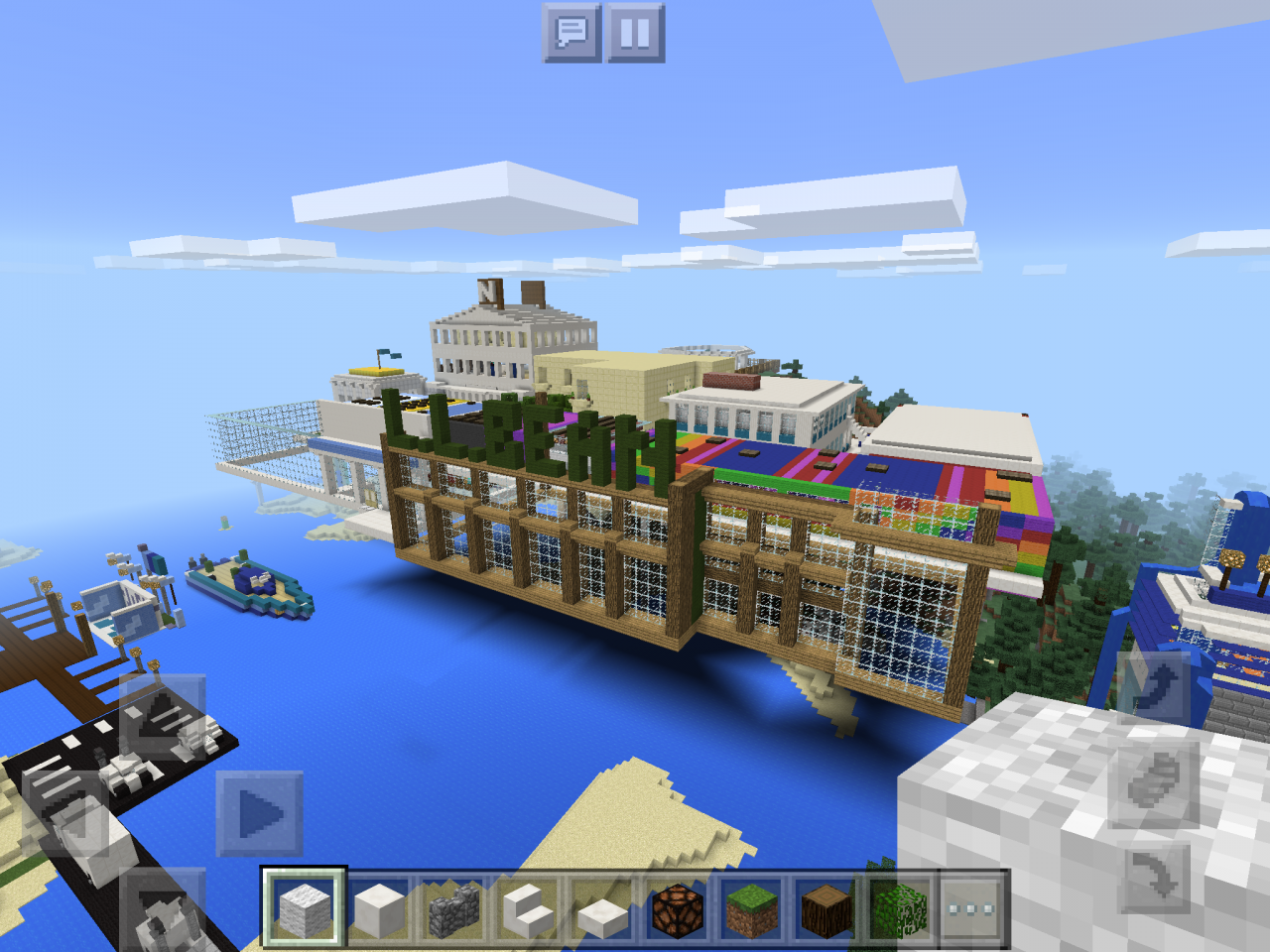 Cliffside Mall Minecraft Map