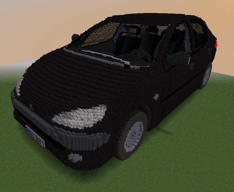 PEUGEOT 206 Minecraft Map