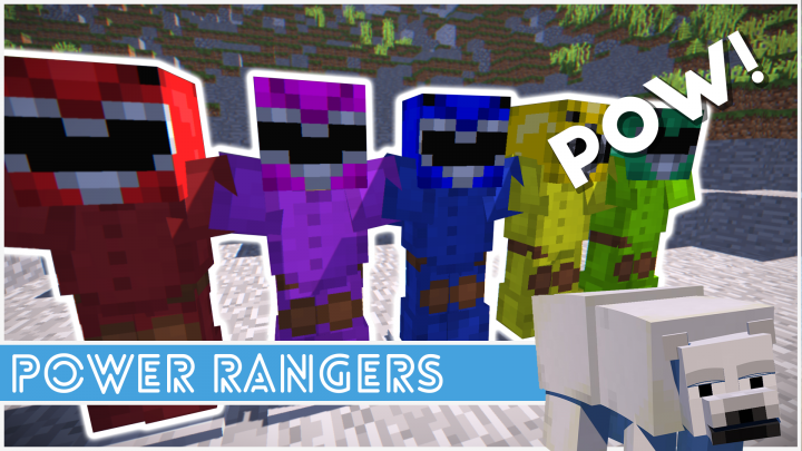 Minecraft - How To Make The Power Rangers Minecraft Project