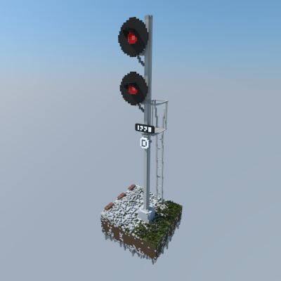 US style Searchlight Signal Minecraft Map