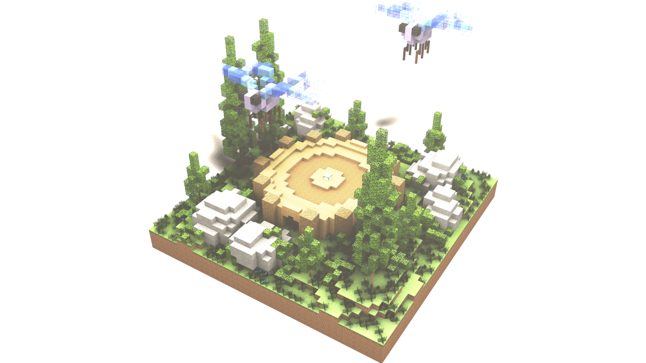 Creative Server Spawn (Small) Minecraft Map