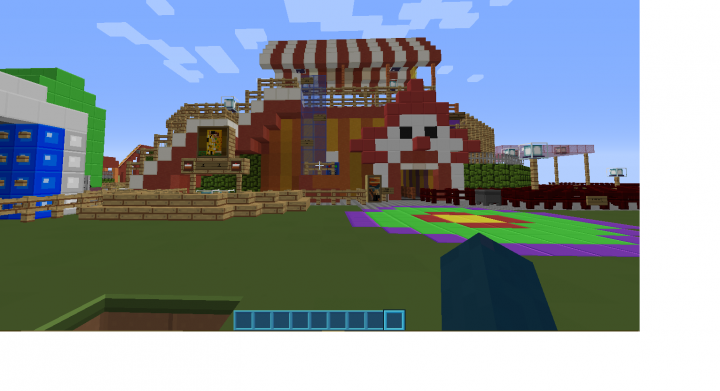 Six Flags Discovery Kingdom Minecraft Map