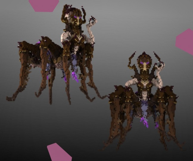 Spider queen (Organic) Minecraft Map