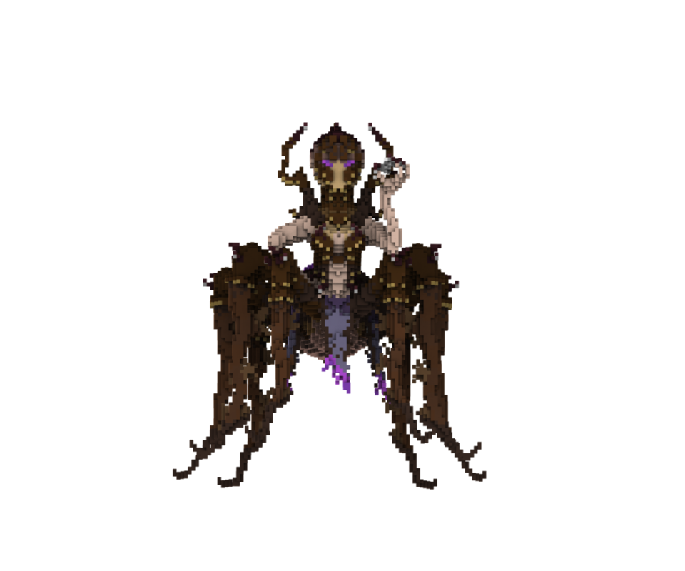 Spider queen (Organic) Minecraft Map