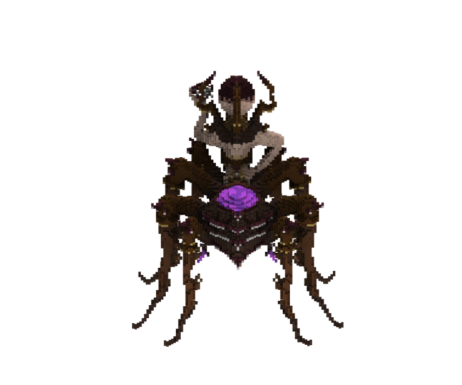 Spider queen (Organic) Minecraft Map