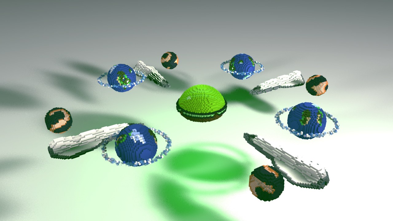 MC-HG Space Eggwars Map Minecraft Map