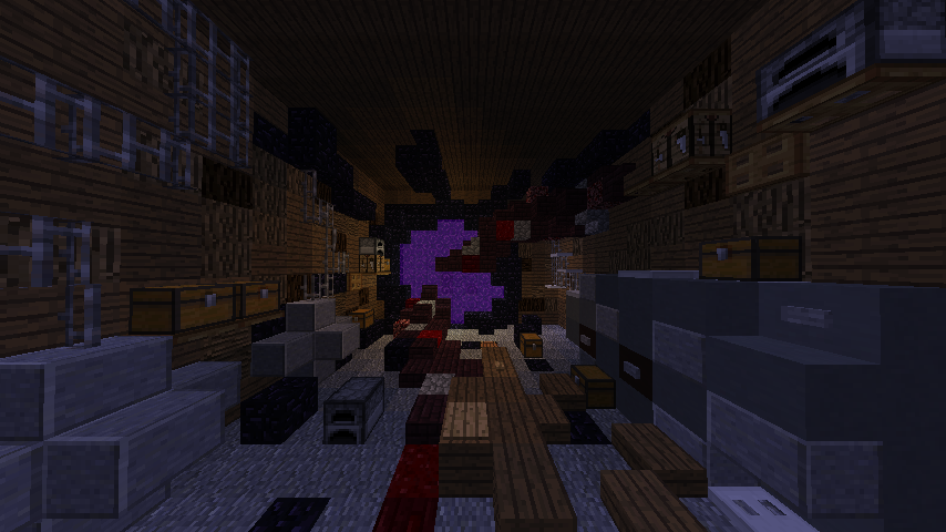 Horror escaping Minecraft Map