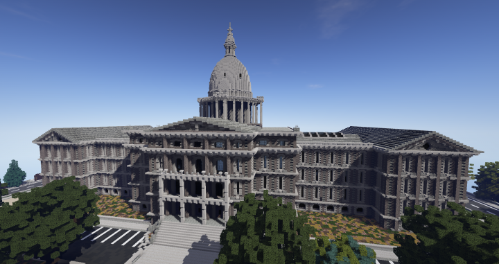 michigan state capitol building Minecraft Map