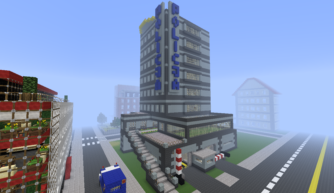 My interesting buildings Minecraft Map