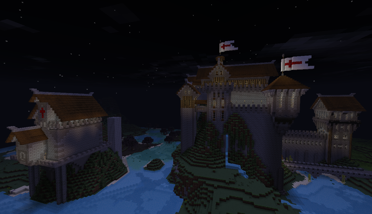 My interesting buildings Minecraft Map