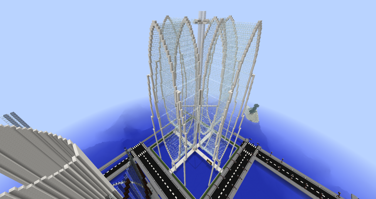 Bionic Arch Skyscraper Minecraft Map