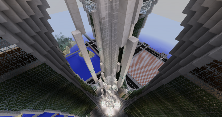 Bionic Arch Skyscraper Minecraft Map
