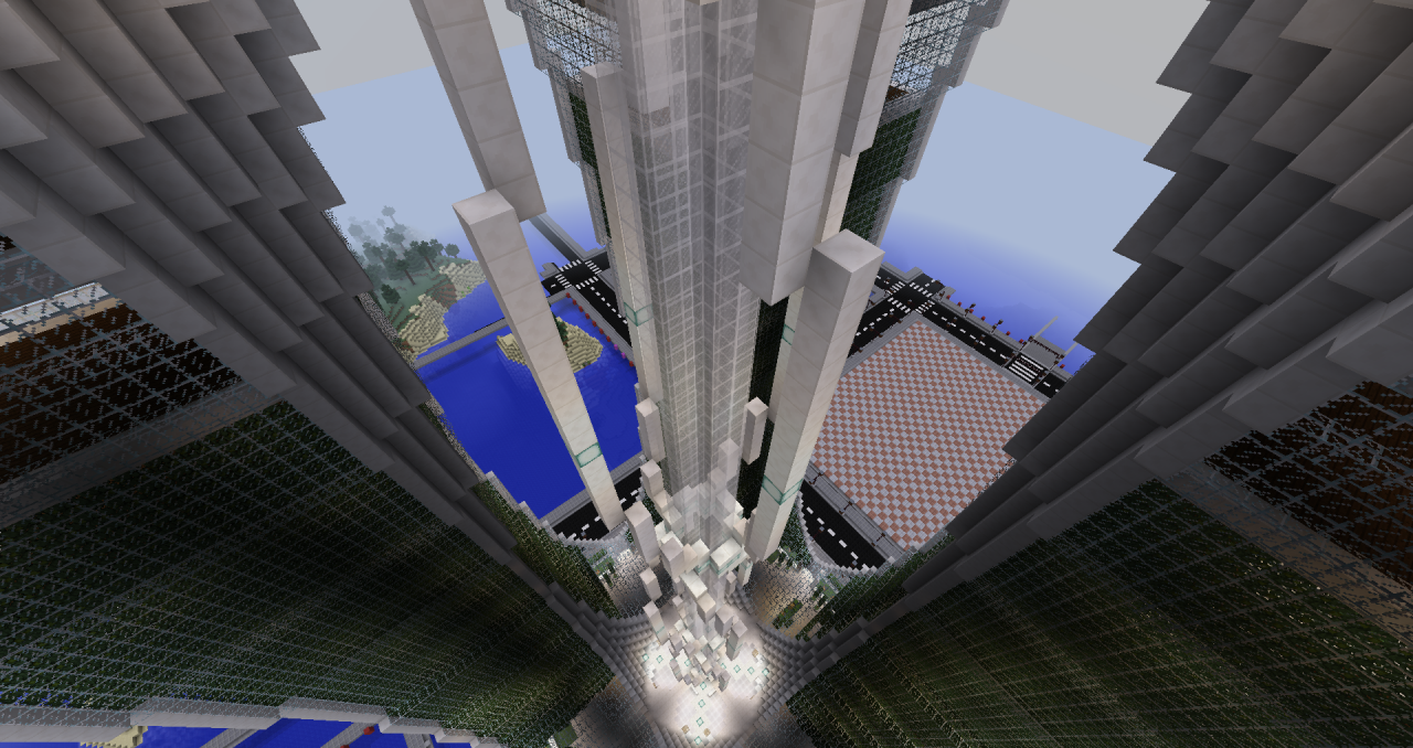 Bionic Arch Skyscraper Minecraft Map