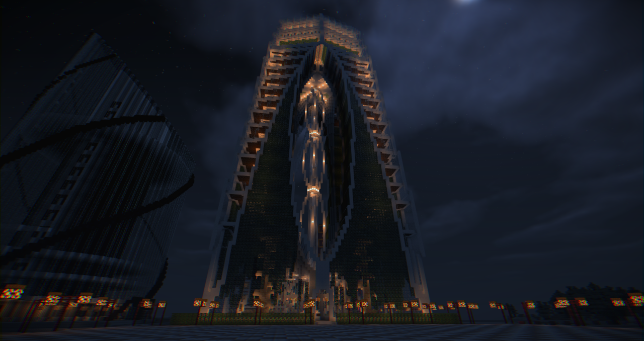 Bionic Arch Skyscraper Minecraft Map