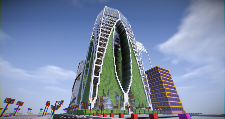 Bionic Arch Skyscraper Minecraft Map