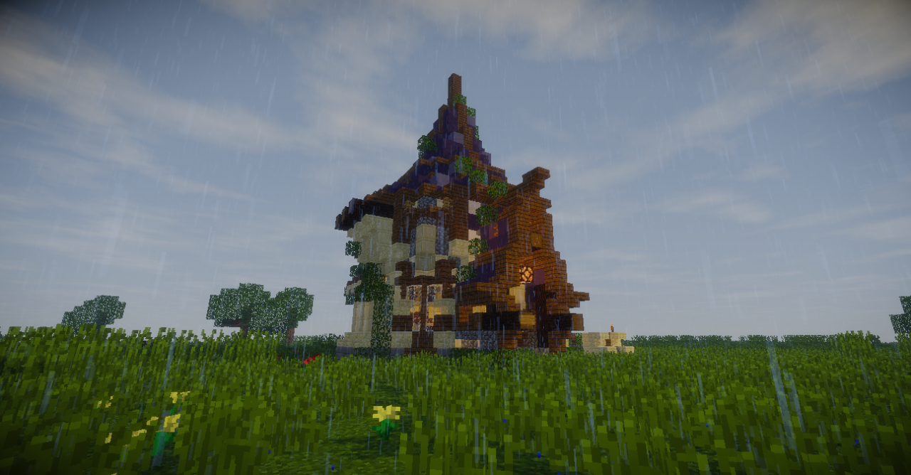 Fantasy- tower house (elf) Minecraft Map