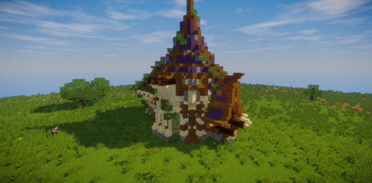 Fantasy- tower house (elf) Minecraft Map