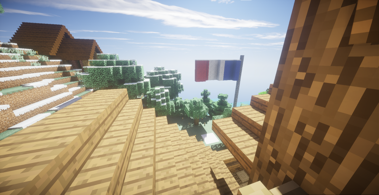 Hillside Chateau Minecraft Map