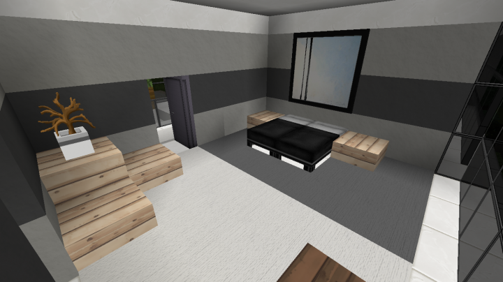 Modern House (full interior) Minecraft Map