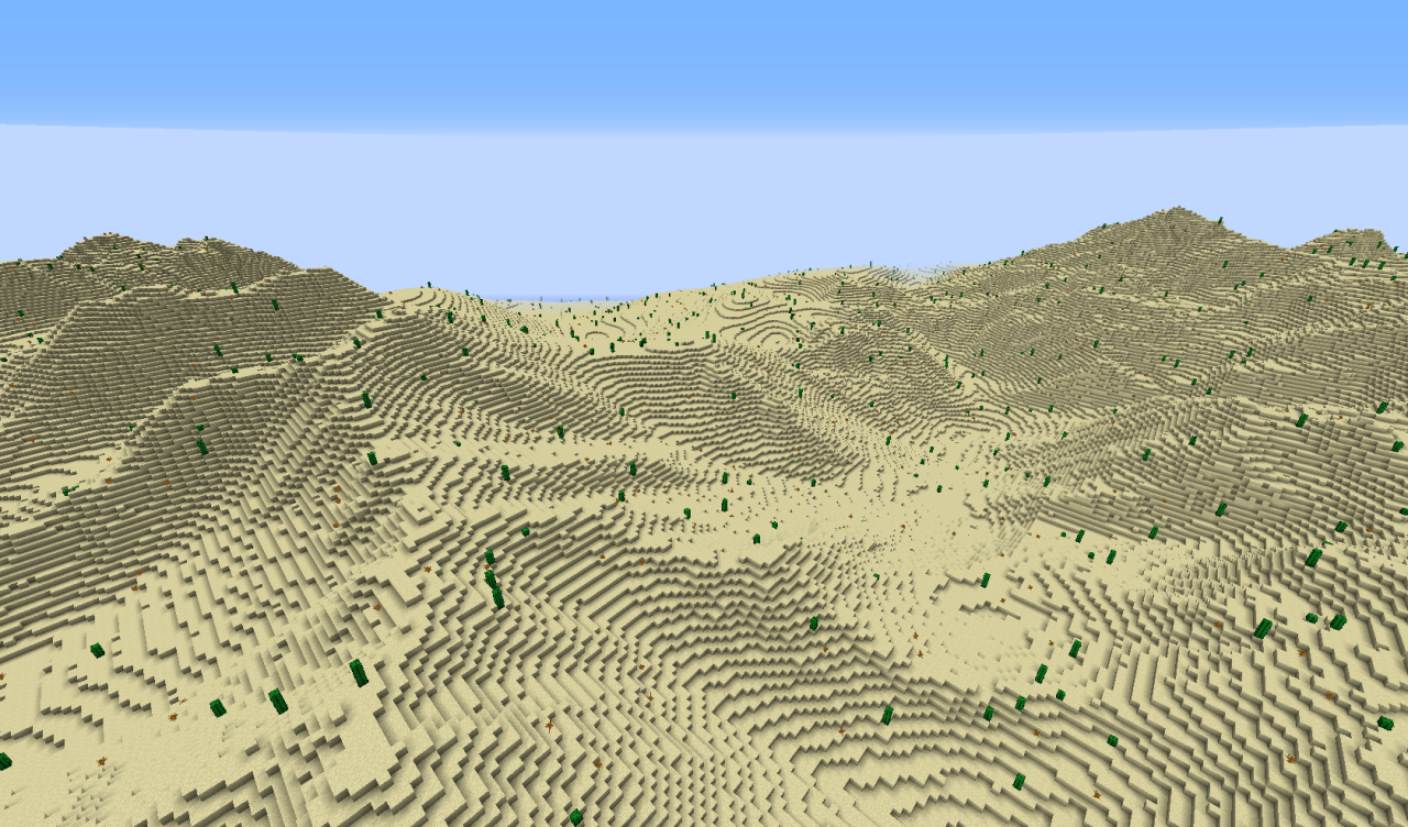 Desert World Minecraft Map
