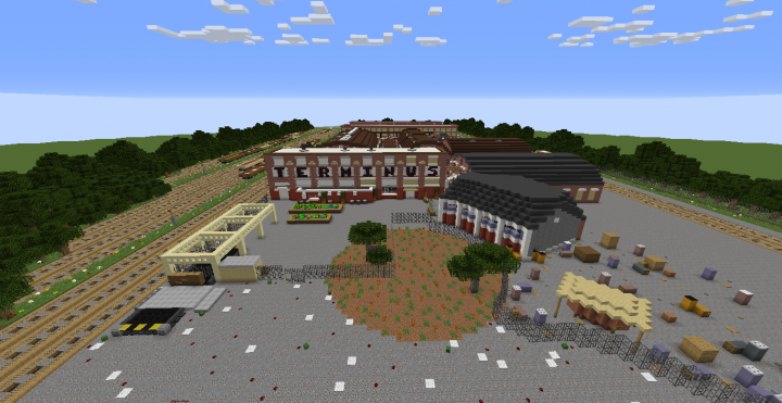 "Terminus" from AMC's The Walking Dead Minecraft Map