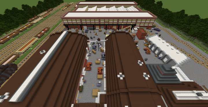"Terminus" from AMC's The Walking Dead Minecraft Map