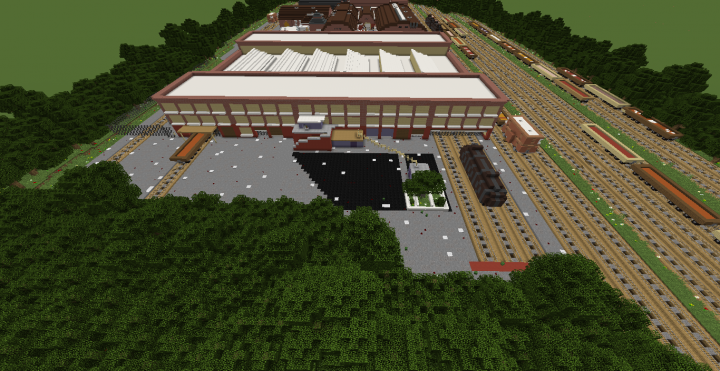 "Terminus" from AMC's The Walking Dead Minecraft Map