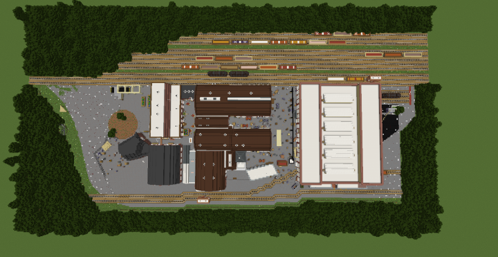 "Terminus" from AMC's The Walking Dead Minecraft Map