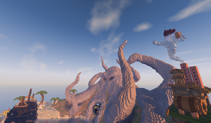 Secret of Cthulhu island Minecraft Project