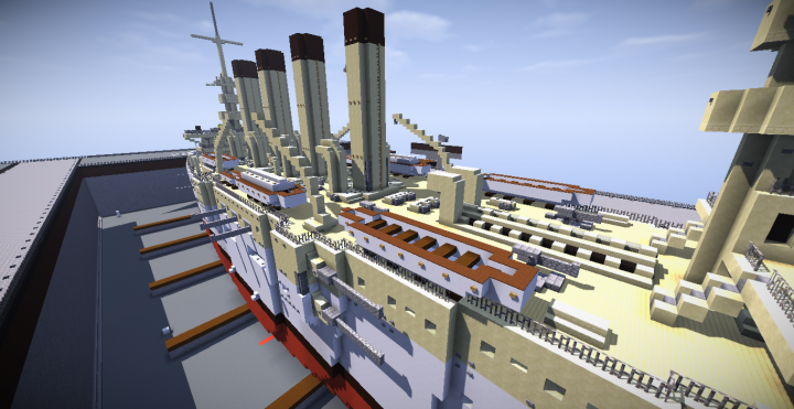 U.S.S. St. Louis | 1.8:1 Scale Protected Cruiser (1906) Minecraft Map