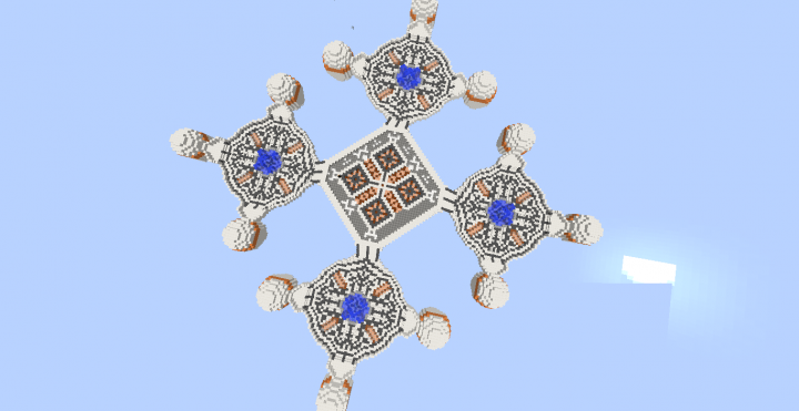 A new spawn design Minecraft Map