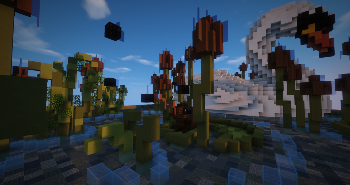 Swan + Surrounds Minecraft Map