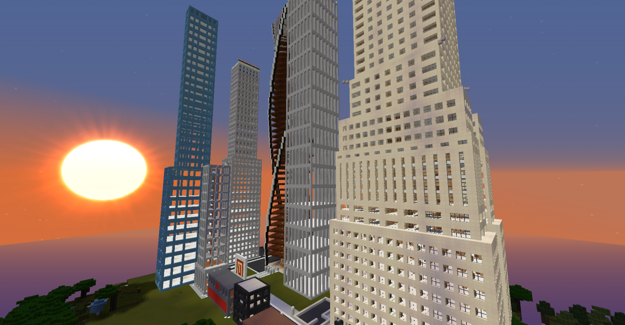 THEHILLS CITY Minecraft Map