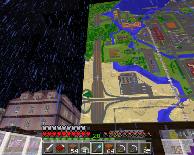 City on SURVIVAL !!! pure MINECRAFT Minecraft Map