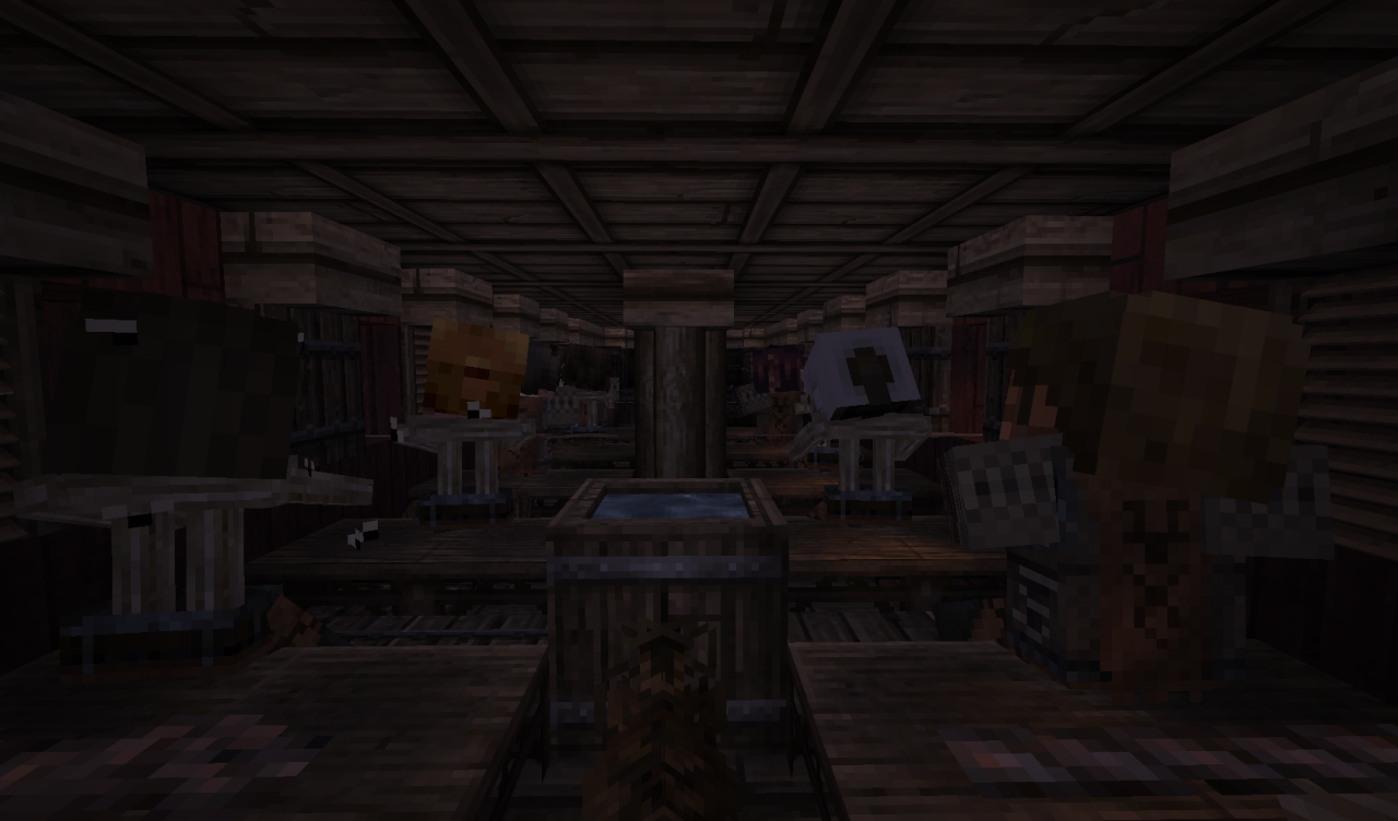 small Galley roman like with crew in ConquestReforged Minecraft Map