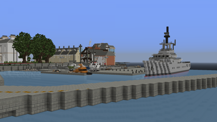 Codshire Docks - Realistic Dock Project |WOK Creative Minecraft Map