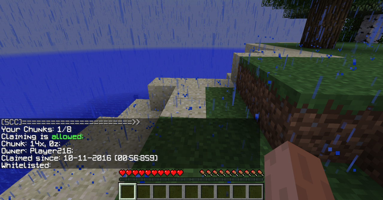 [Forge | 1.10-1.12] Simple Chunk Control (grief-protection) Minecraft Mod