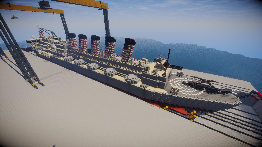 USS. Delaware (CUSTOM) Minecraft Map
