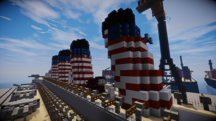 USS. Delaware (CUSTOM) Minecraft Map