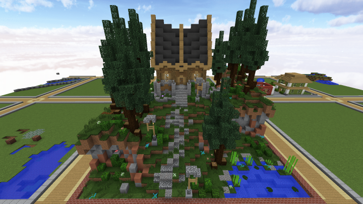 Build on Small Plot Minecraft Map