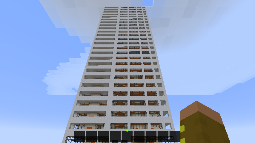 Modern Apartment Complex #1 Minecraft Map
