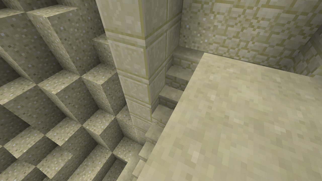 Desert Redstone temple Minecraft Map