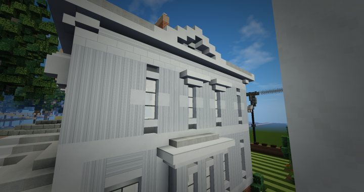 B.002- Greek Revival House Minecraft Map
