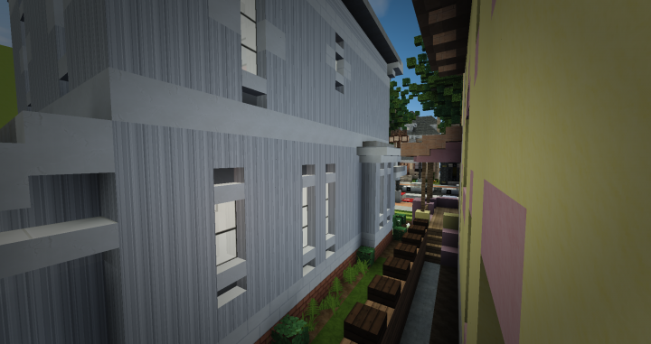 B.002- Greek Revival House Minecraft Map