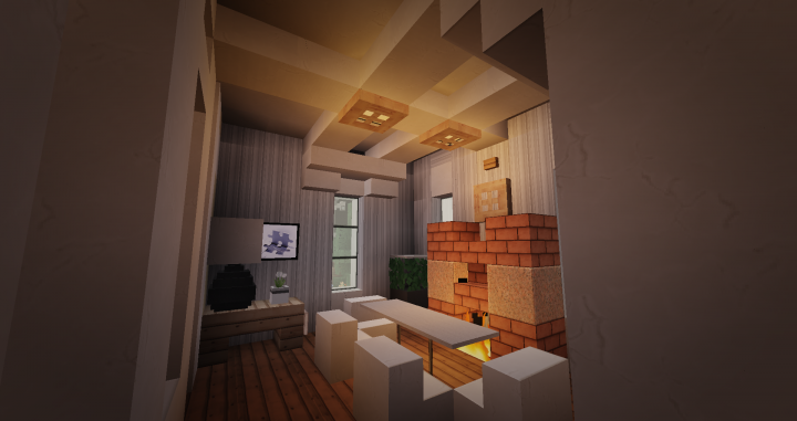 B.002- Greek Revival House Minecraft Map