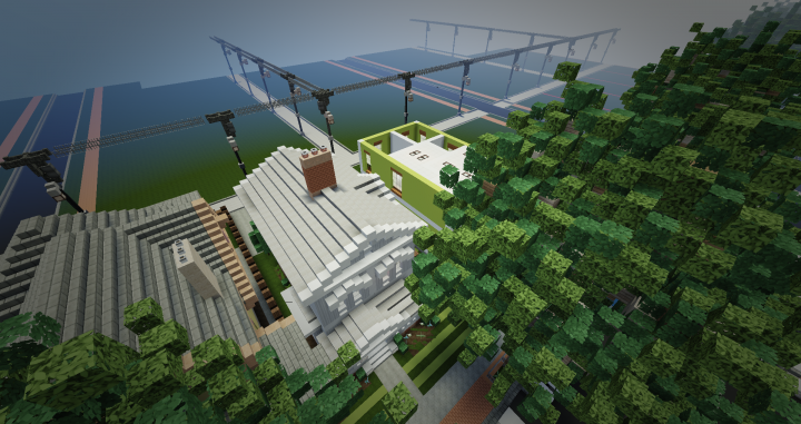 B.002- Greek Revival House Minecraft Map