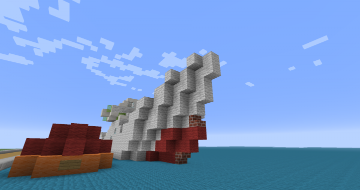Sinking ship Minecraft Map