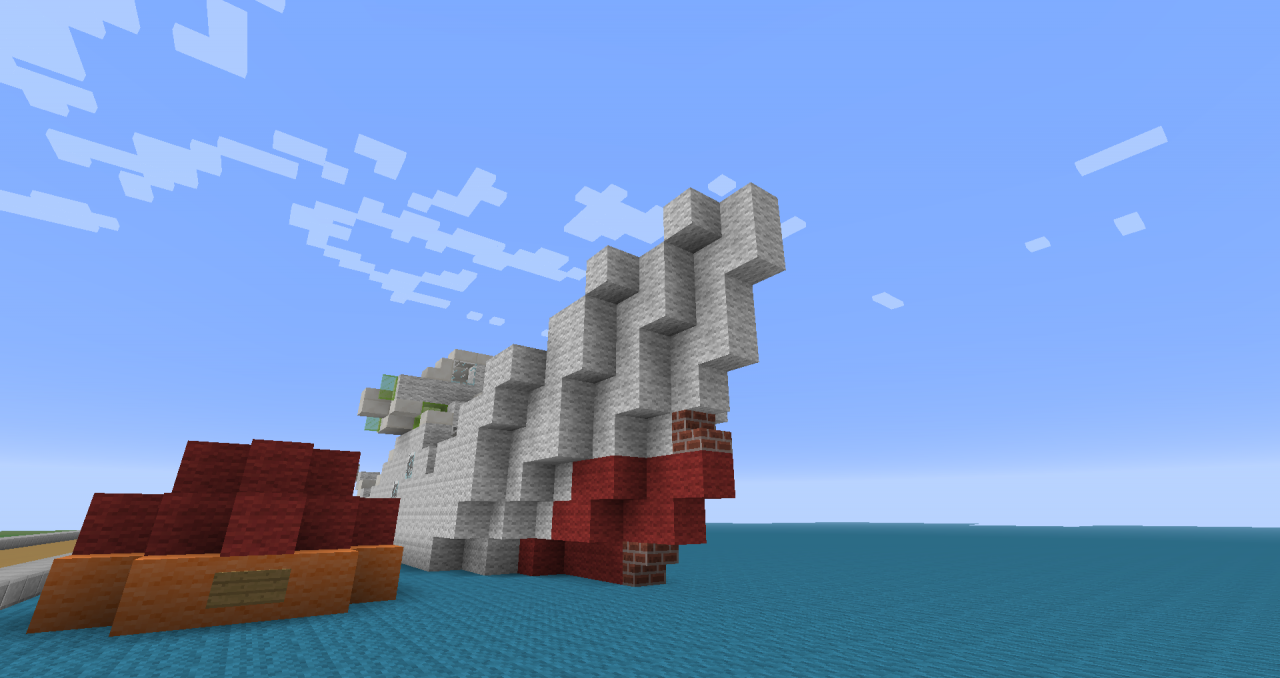Sinking ship Minecraft Map