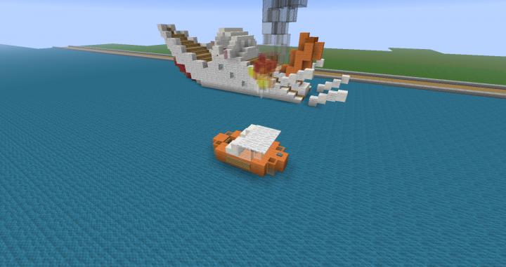 Sinking ship Minecraft Map