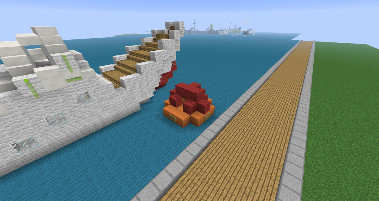 Sinking ship Minecraft Map